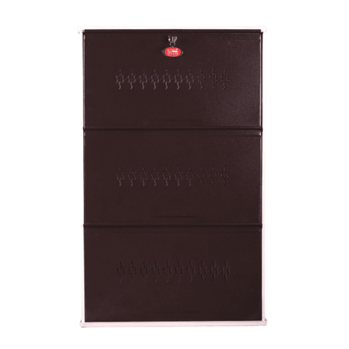 3-Rack Jumbo Shoe Rack – 9 Pairs | Shoe Den - Shoeden